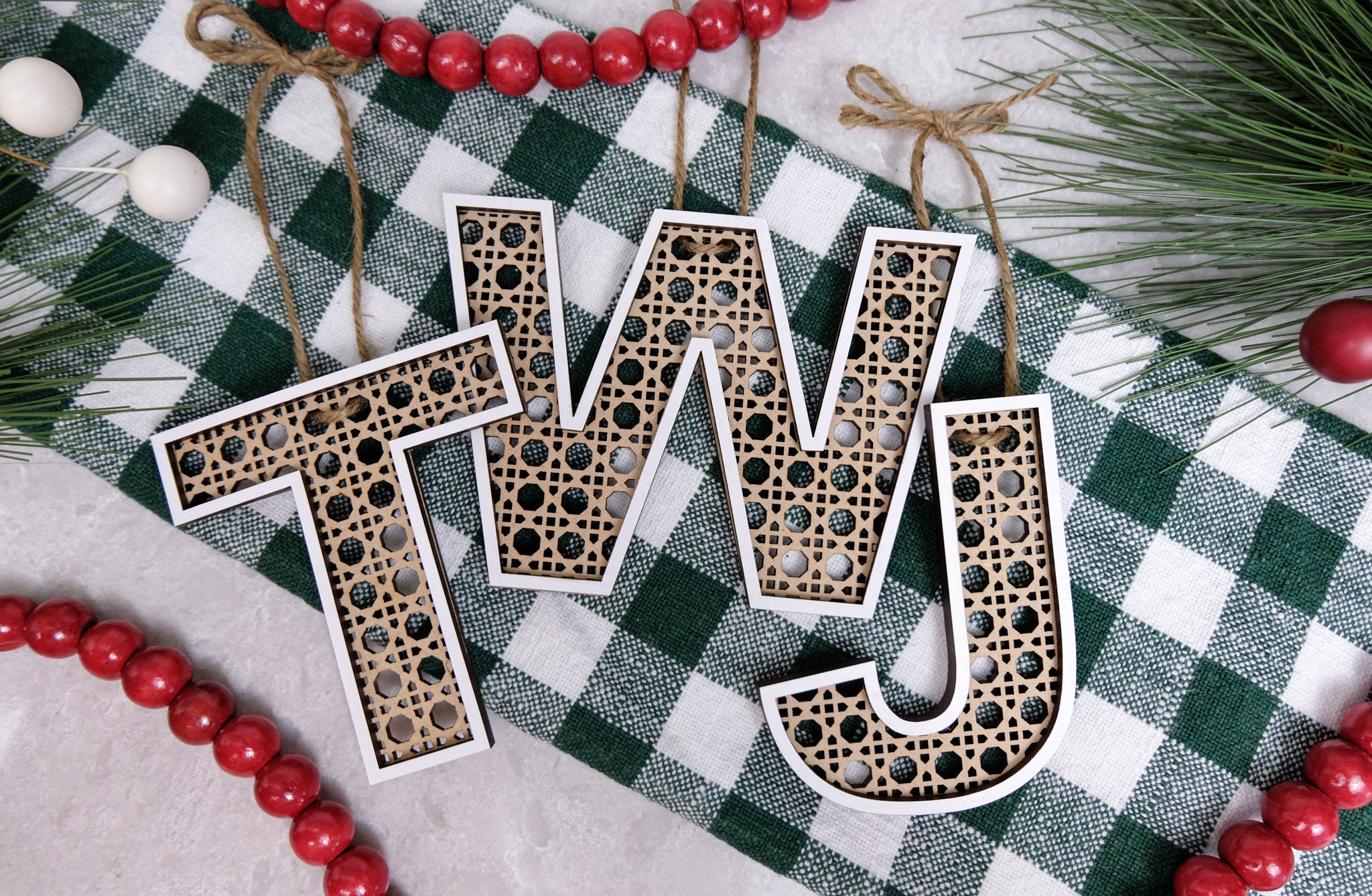 Rattan Letter SVG Set SVG Letters Rattan Svg Alphabet Svg Multilayered ...