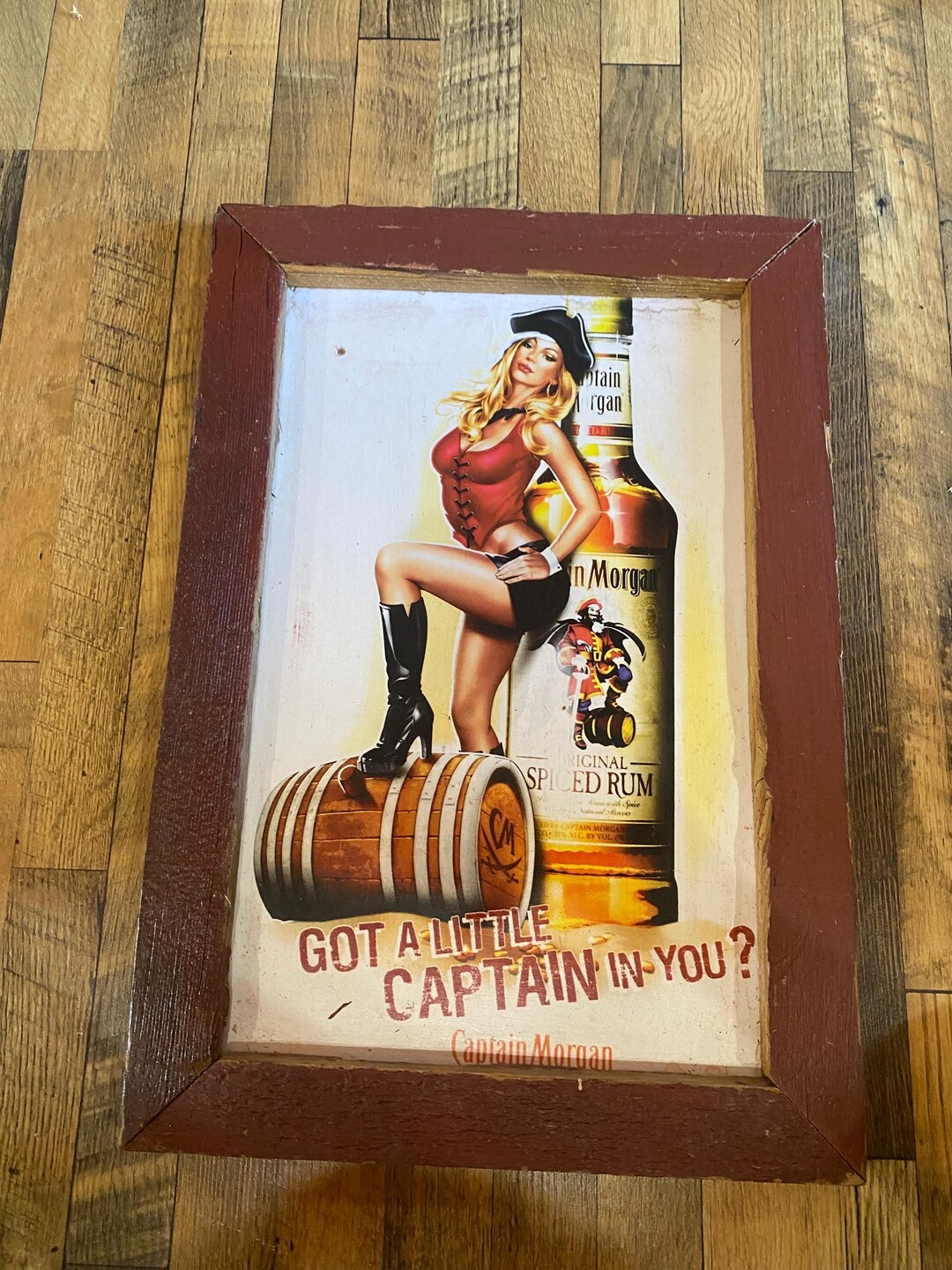 Captain Morgan Sign Vintage - Etsy