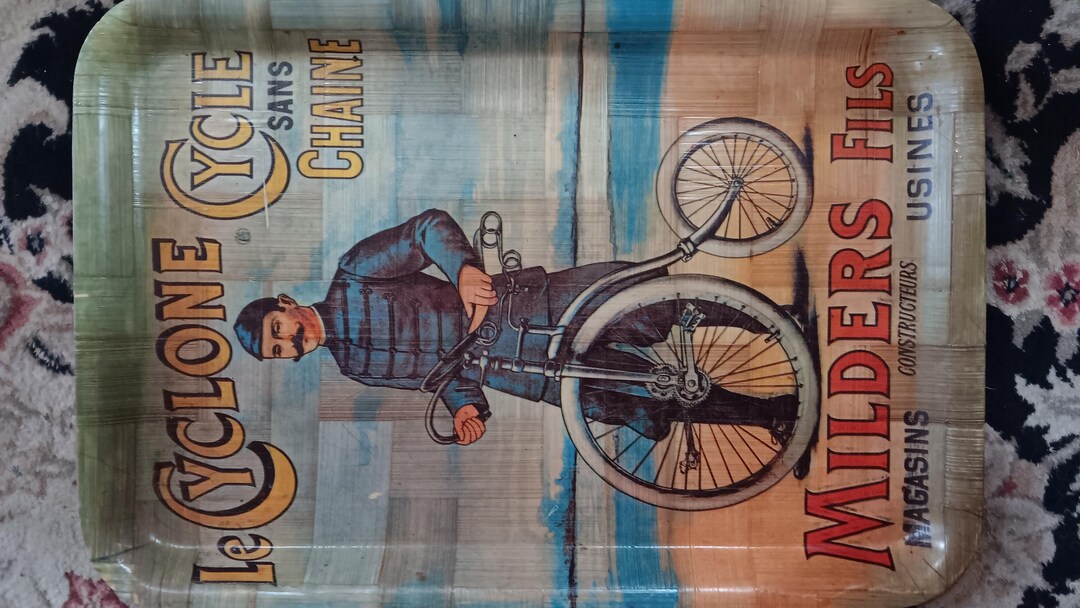 Le Cyclone Cycles Wood Sign Vintage - Etsy