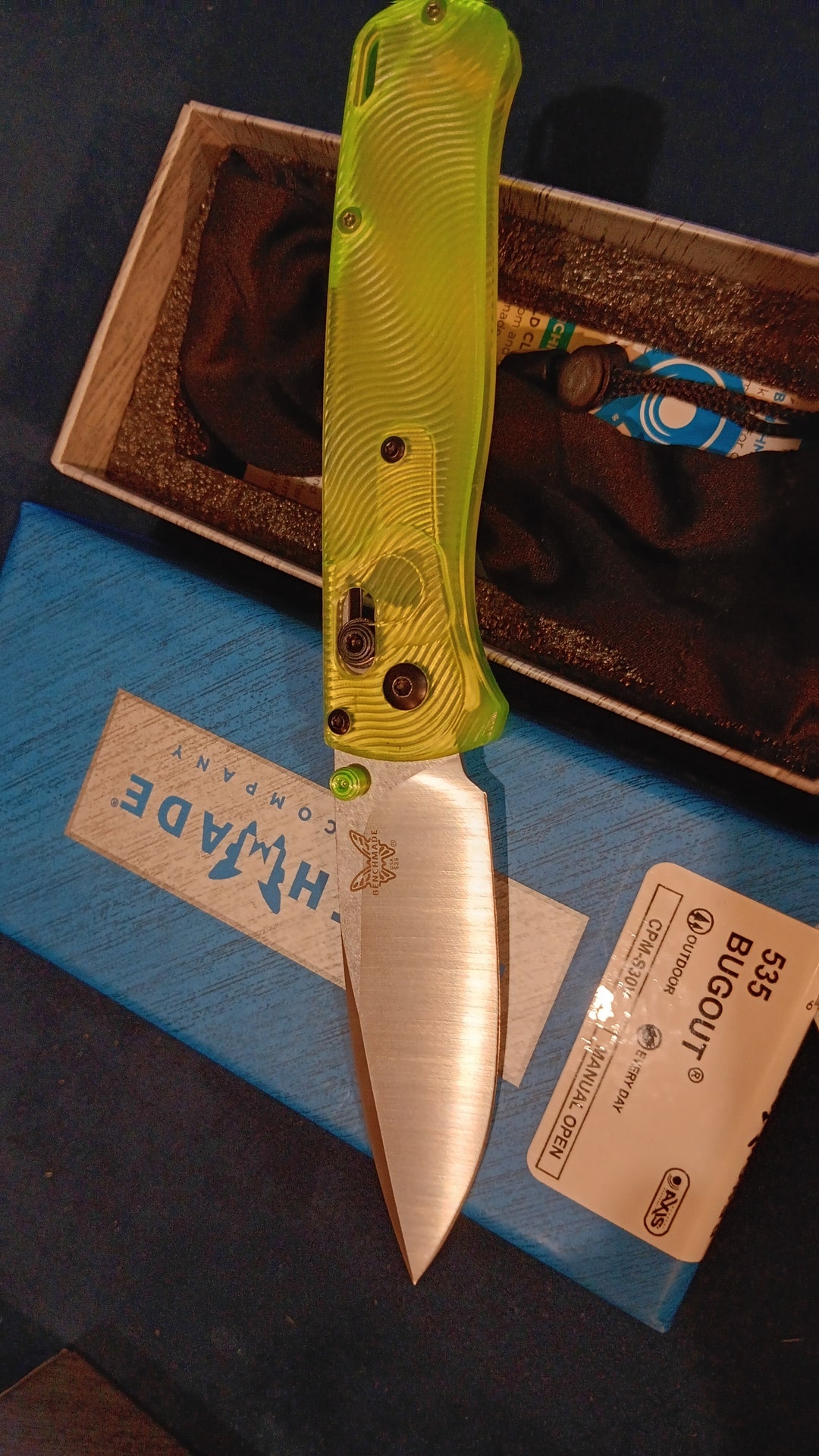 Benchmade Bugout Custom Knife New in the Box Free Shipping - Etsy
