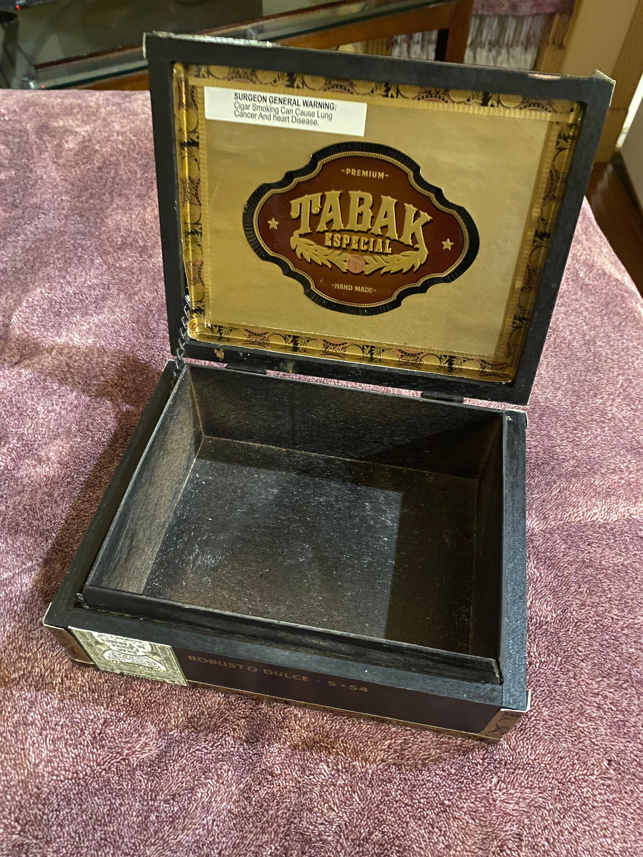 Tabak Especial Cigar Box - Etsy