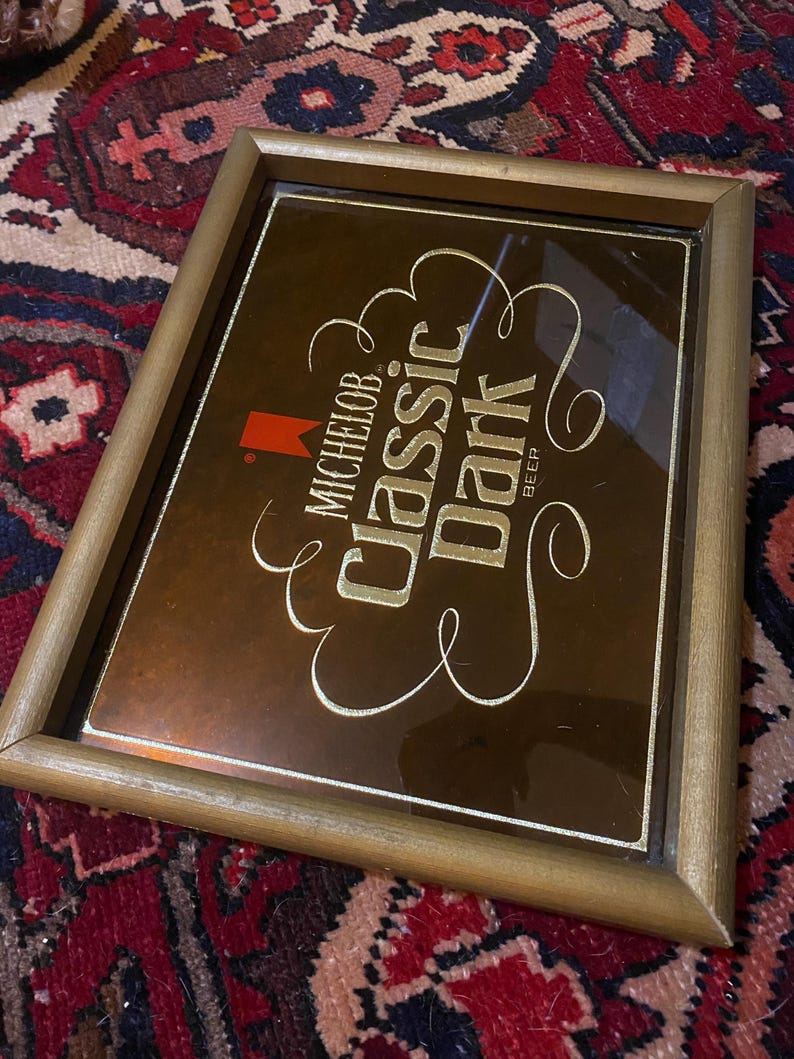 Michelob Classic Dark Beer Sign - Etsy