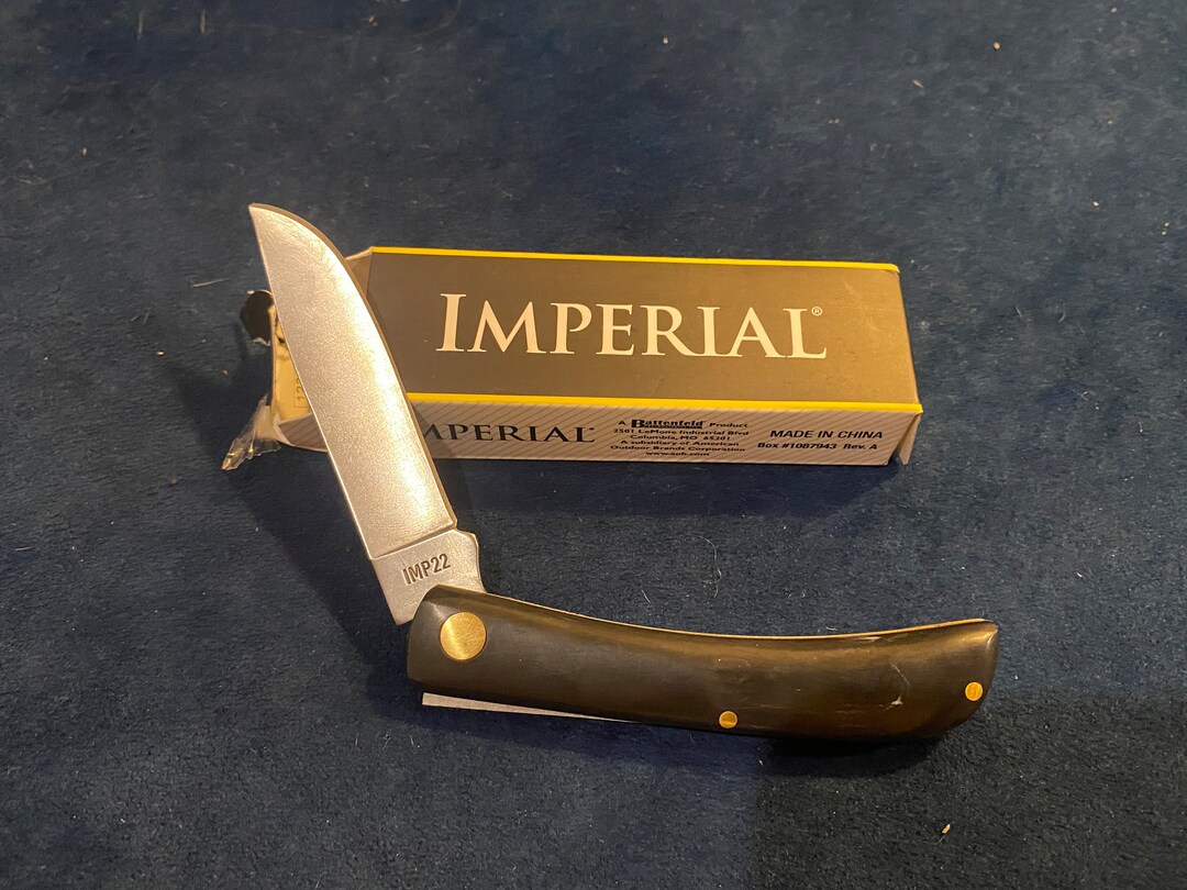 Imperial Schrade Black Sodbuster Folding Pocket Knife - Etsy