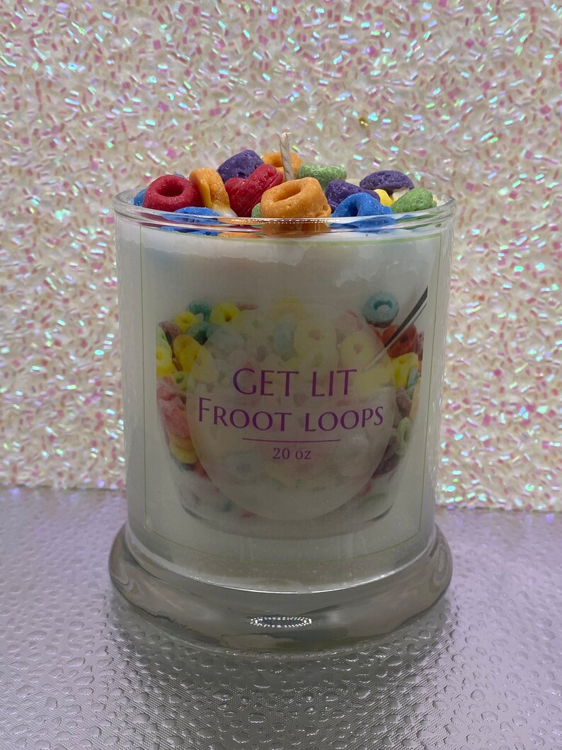 Froot Loops Candle - Etsy