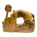 Olive Wood Nativity Scene Carved Inside a Cave, Cave Olive Wood ...