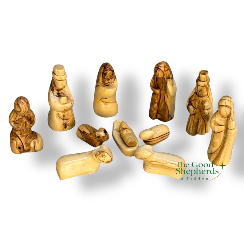 Build Your Own Olive Wood Nativity Scene | Handmade in Holy Land ...