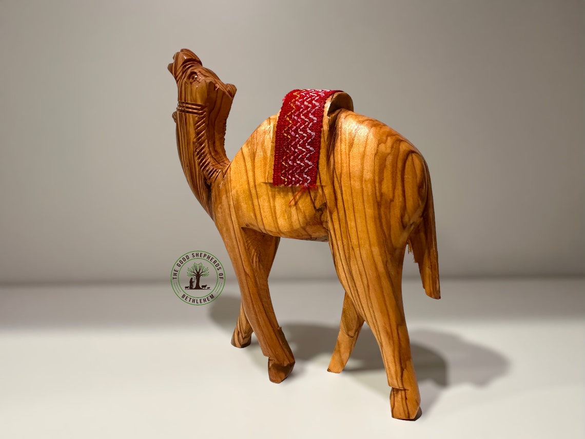 Olive Wood Camels Hand Carved Olive Wood Camels Made in - Etsy