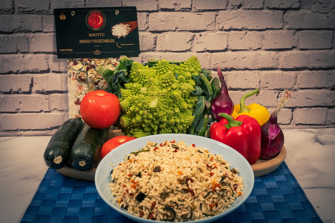 Simmetria Verde 7 Vegetable Risotto Authentic Artisanal Italian ...
