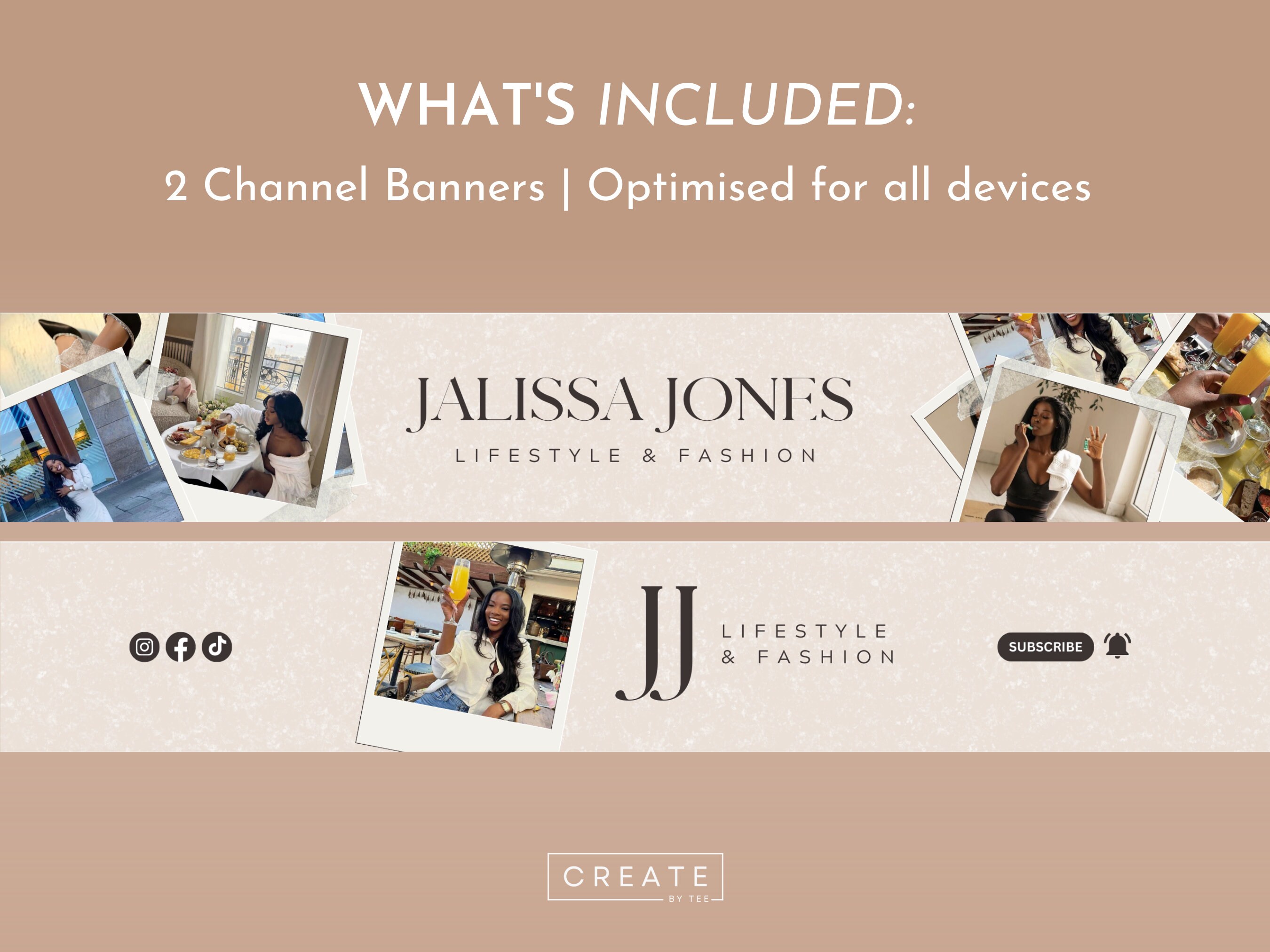 Youtube Branding Kit L Editable Banners, Intros, Outros & Thumbnail ...