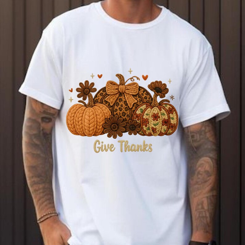 Latch Hook Yarn Crochet Thankful PNG SVG | Give Thanks Pumpkin PNG ...
