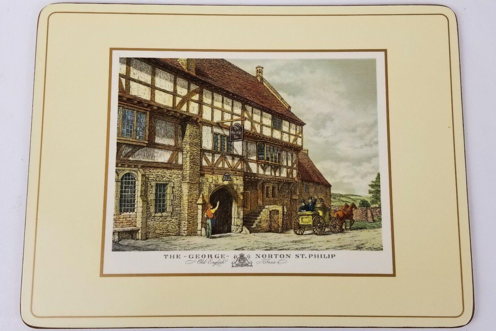Set of 4 Pimpernel Placemats 1800s English Taverns Vintage 9" X 12" - Etsy