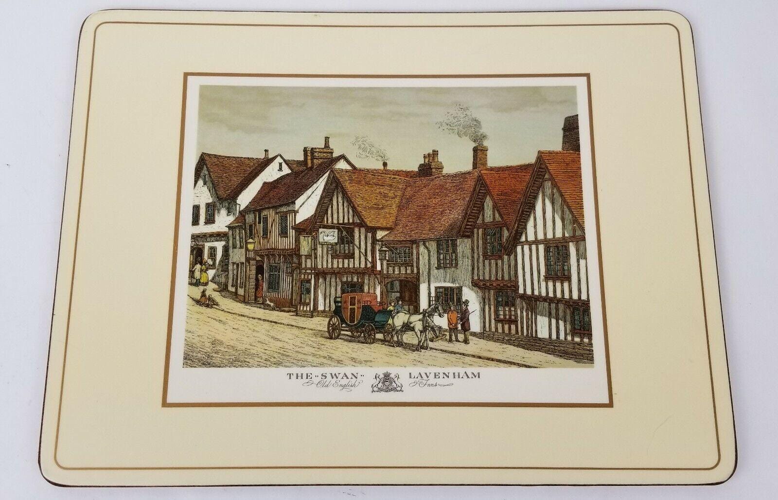 Set of 4 Pimpernel Placemats 1800s English Taverns Vintage 9" X 12" - Etsy