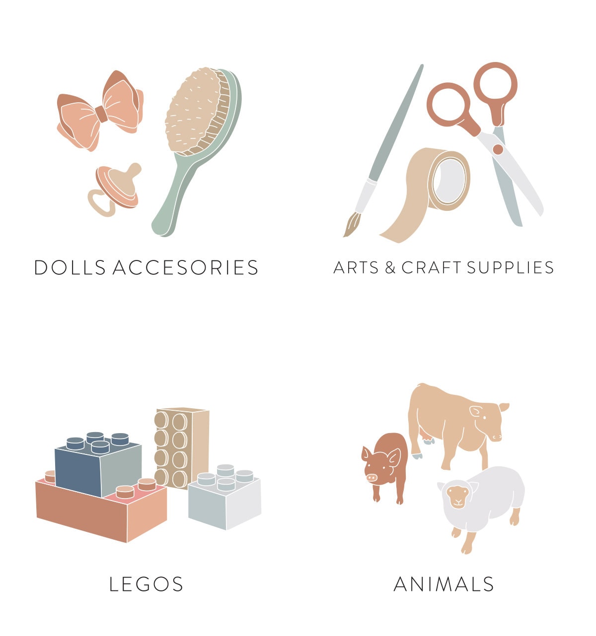 PRINTED Toy Organization Storage Label, Toy Labels, Daycare ...