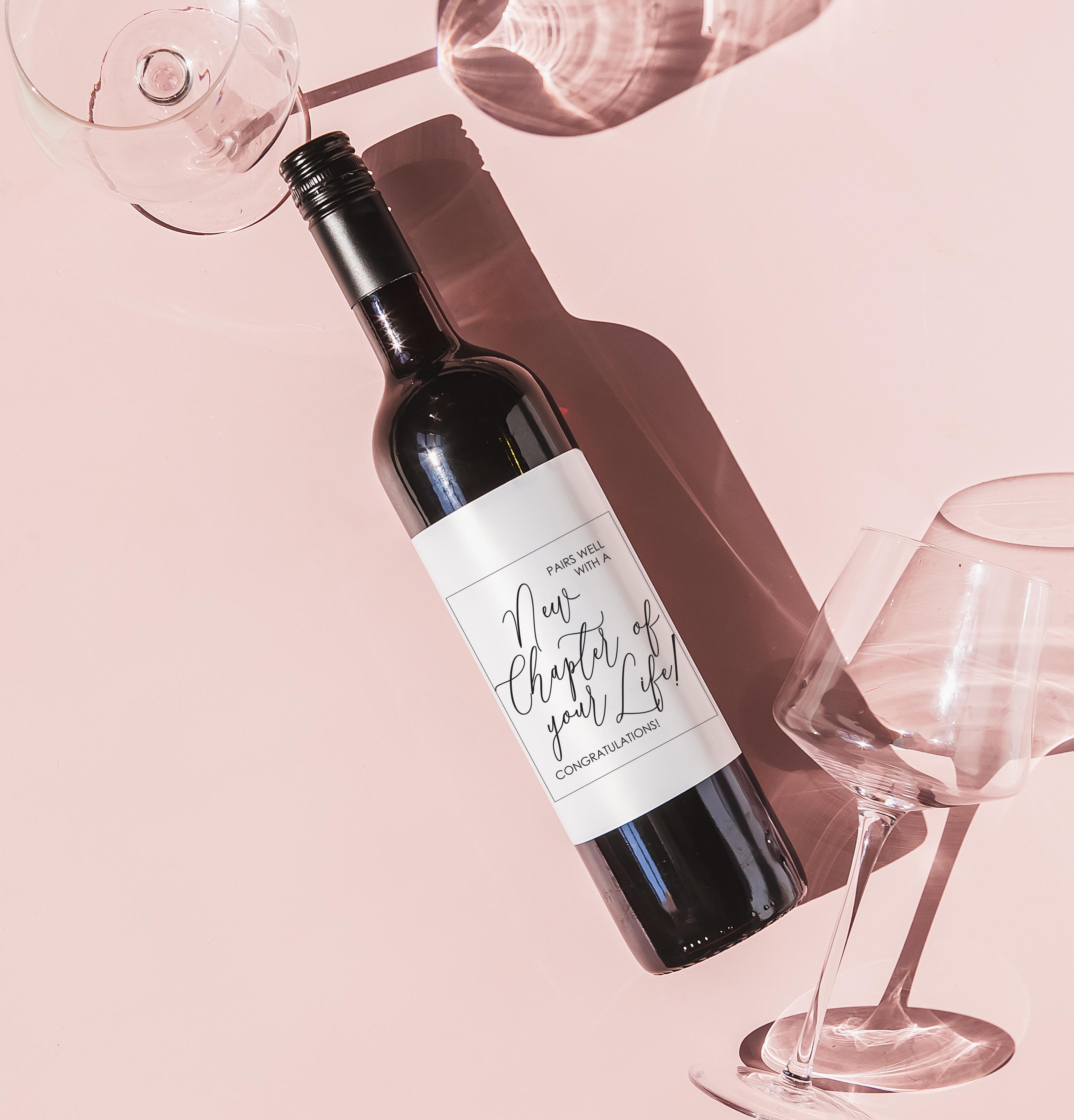 Retirement Coworker Wine Gift, Funny Retirement Label, Happy Retirement ...