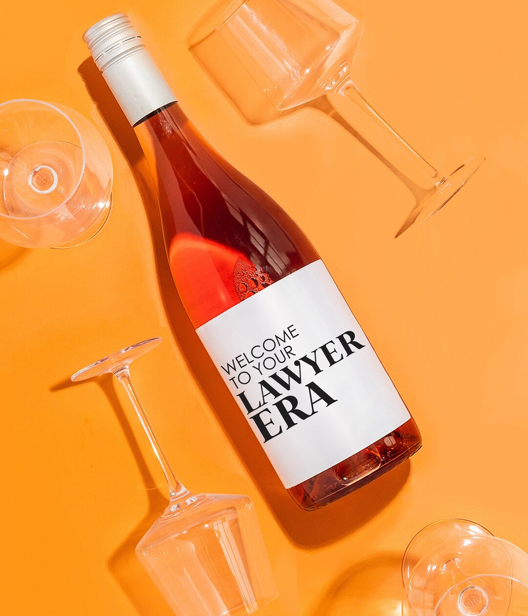 New Lawyer Wine Label, Law Student Grad Gift, Future Lawyer Label, Law ...