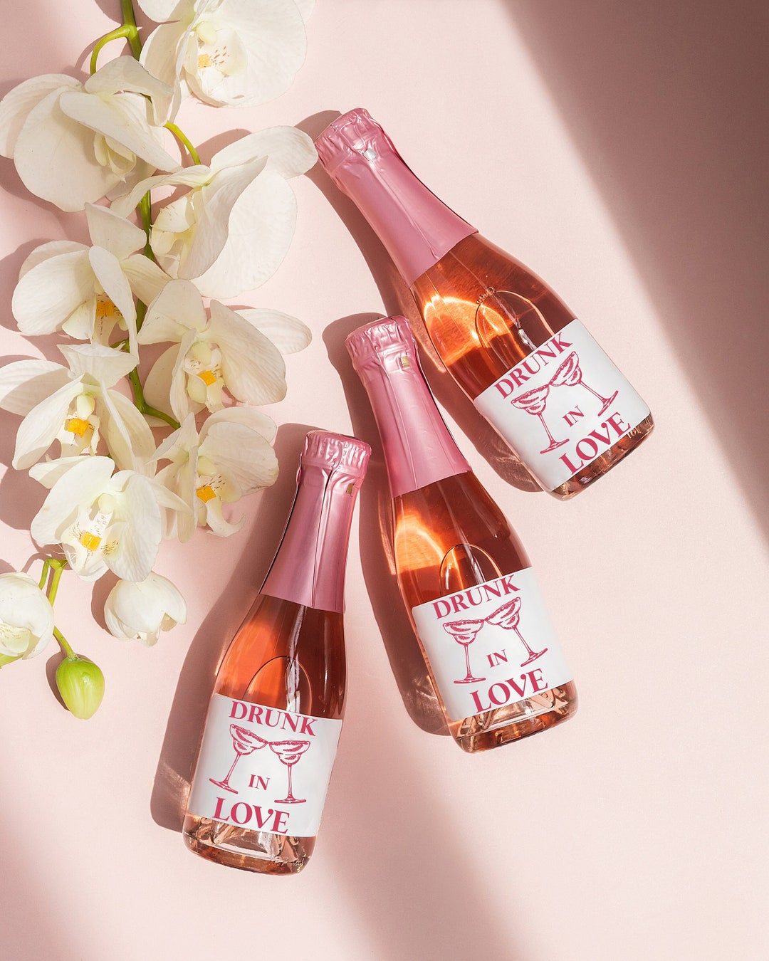 Mini Bachelorette Liquor Labels, Drunk in Love Bridal Shower Favor for ...
