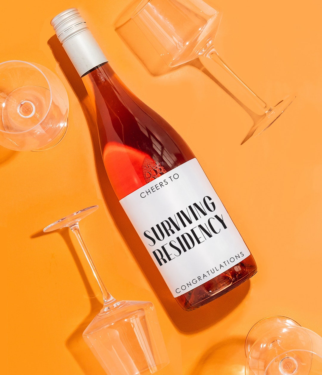 RESIDENCY GRADUATION LABEL, Surviving Residency, Graduation Wine Label ...