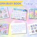 UNICORN QUIET BOOK Toddler Learning Binder Homeschool Busy Book First ...