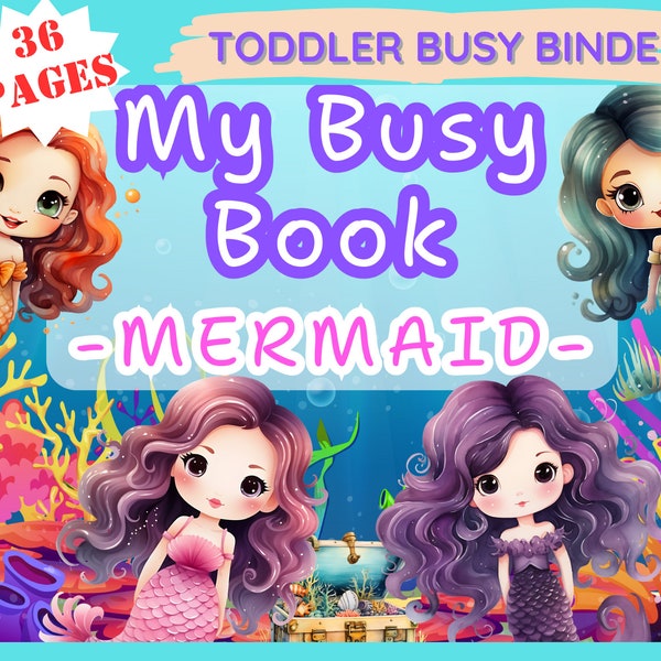 Busy Book Printable - Etsy