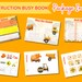 CONSTRUCTION TODDLER Homeschool, Downloadable Busy Book, First ...