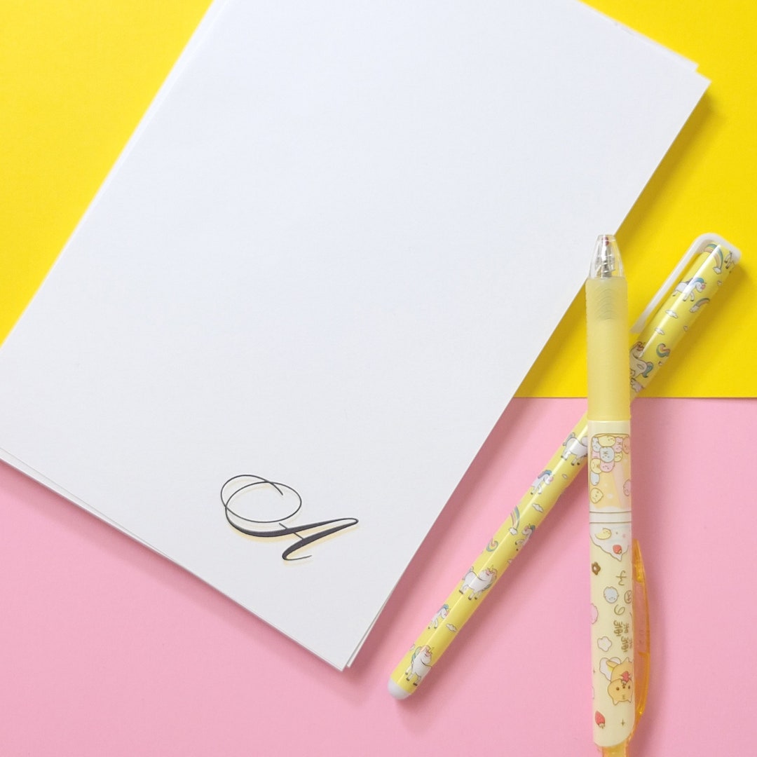 MINIMALIST MEMOPAD / NOTEPAD Personalized Name // 50pages // - Etsy