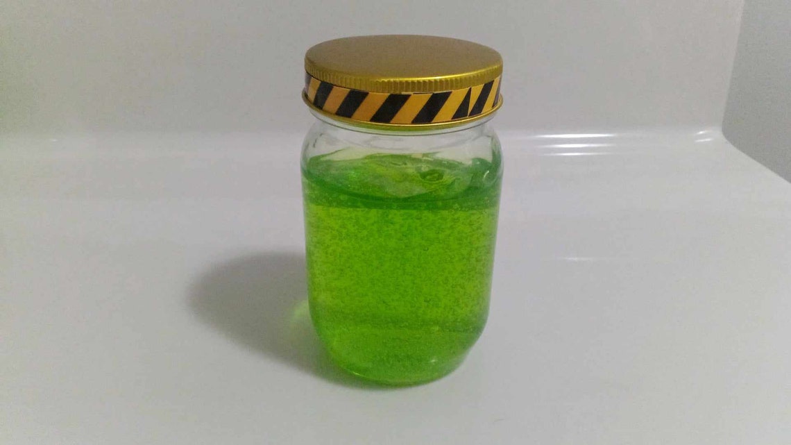 Ghostbusters Inspired Green Slimer Ectoplasm Jar 4.125x2.5-in - Etsy
