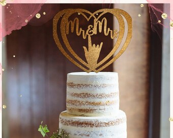 Asl Wedding Cake Topper - Etsy