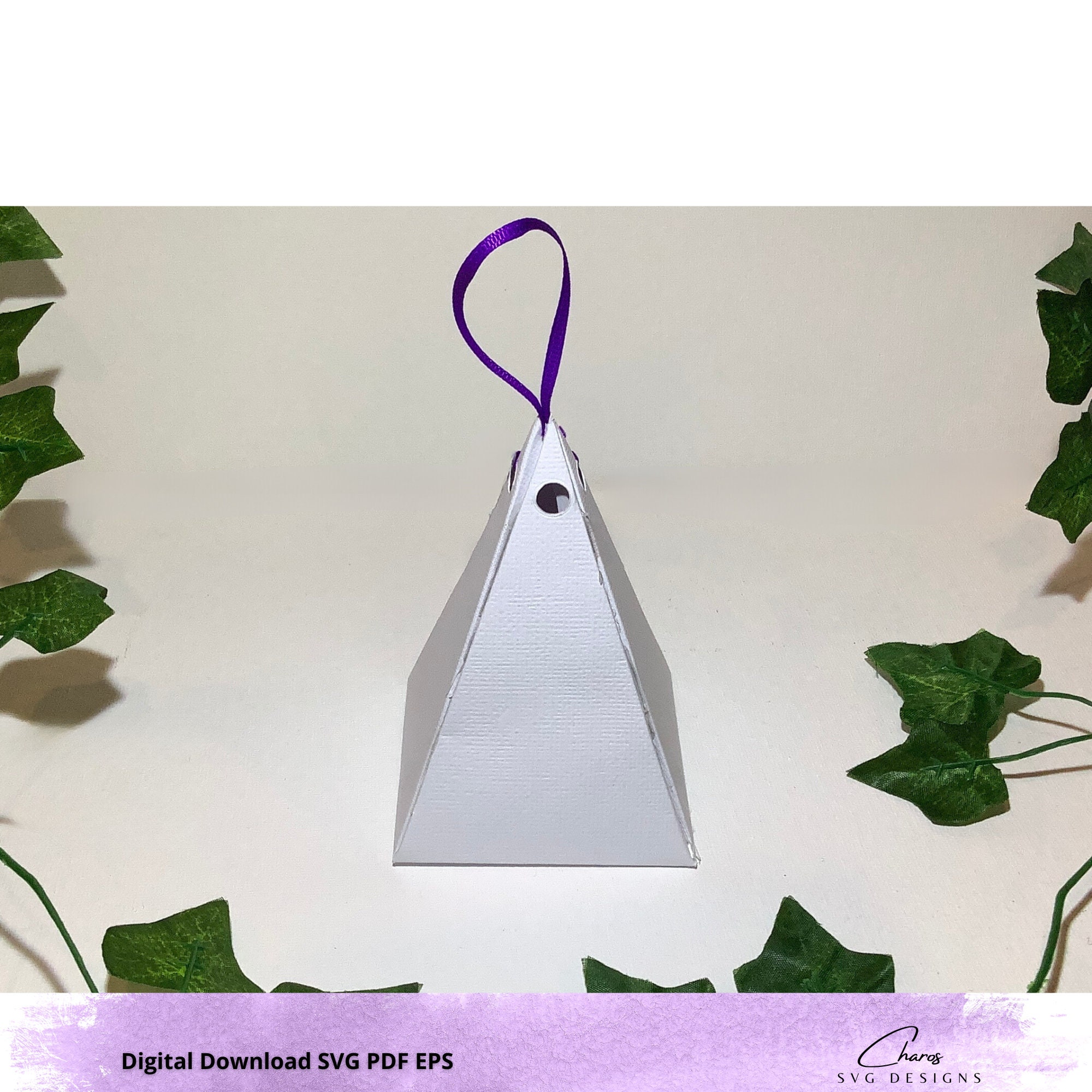 Pyramid Favor/gift Box Template Bundle SVG | Perfect for DIY Crafting ...