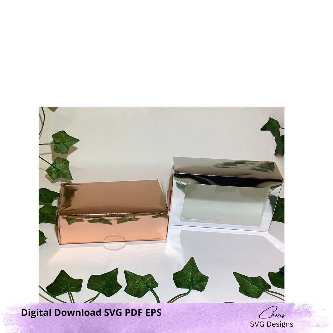 Rectangle Gift Box SVG Bundle: DIY Packaging Templates (digital ...
