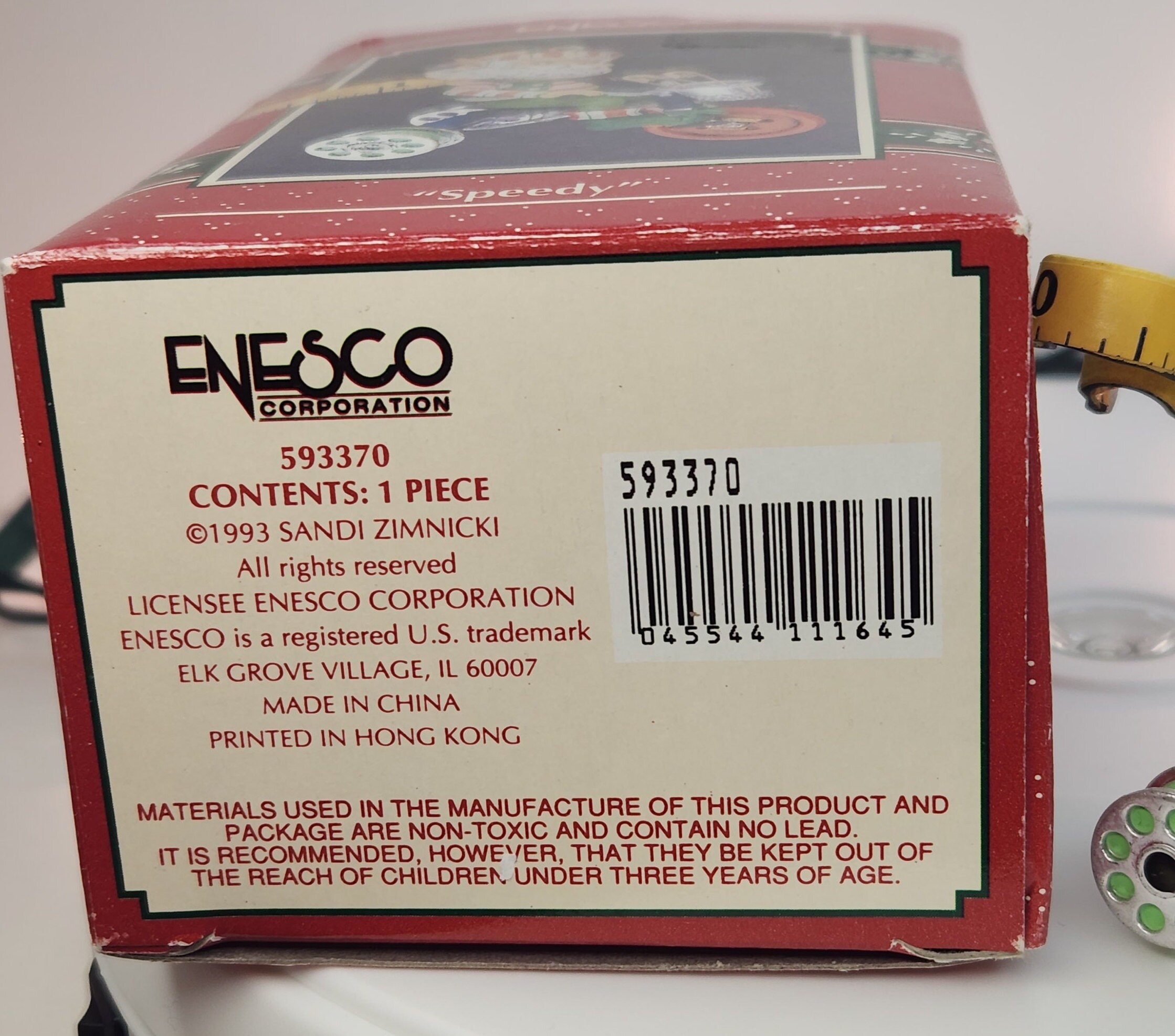 ENESCO 1993 speedy 10th Issue wee Tree Trimmers Series sandy Zimnicki ...