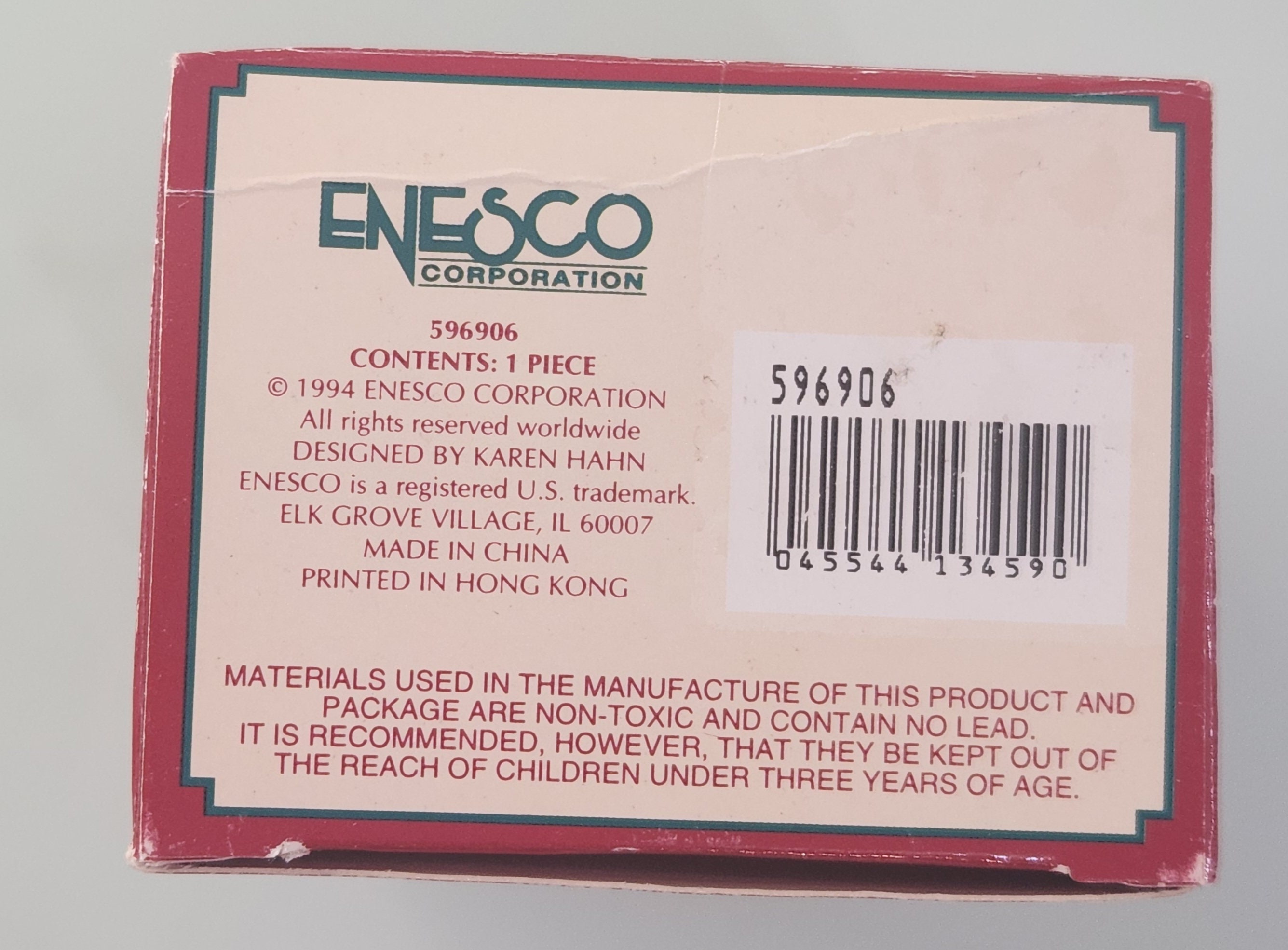 ENESCO 1994 Open for Business Karen Hahn Vintage Treasury of Christmas ...
