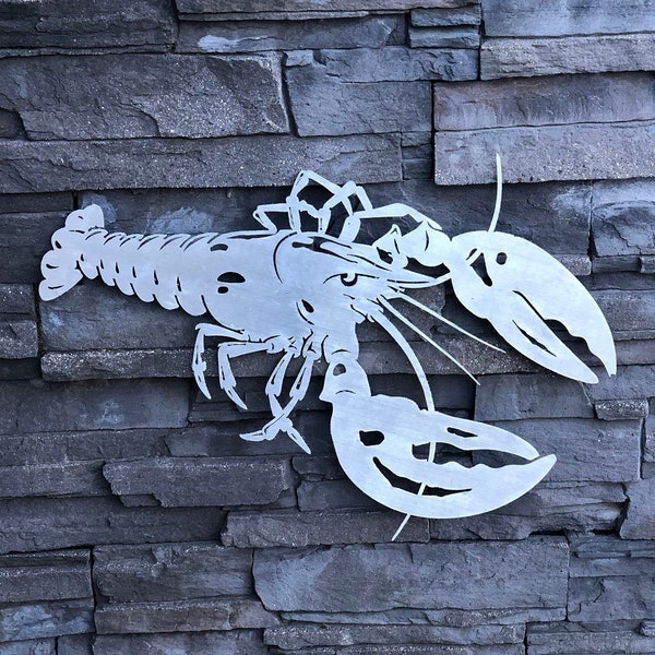 Metal Lobster Wall Art - Etsy