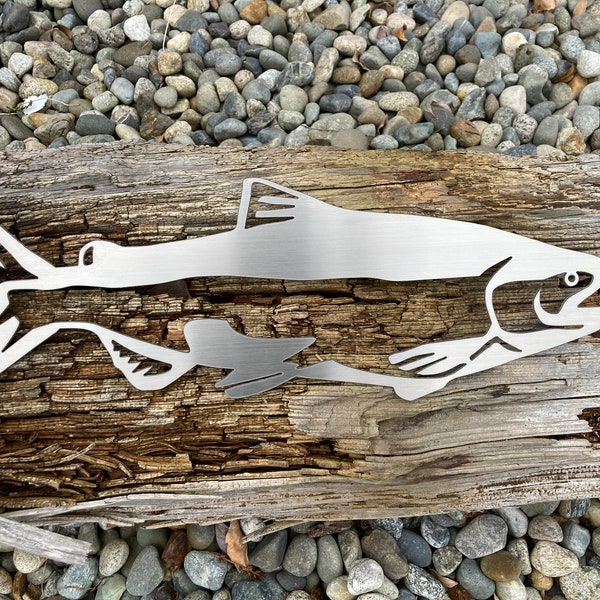Metal Fish Wall Art - Etsy