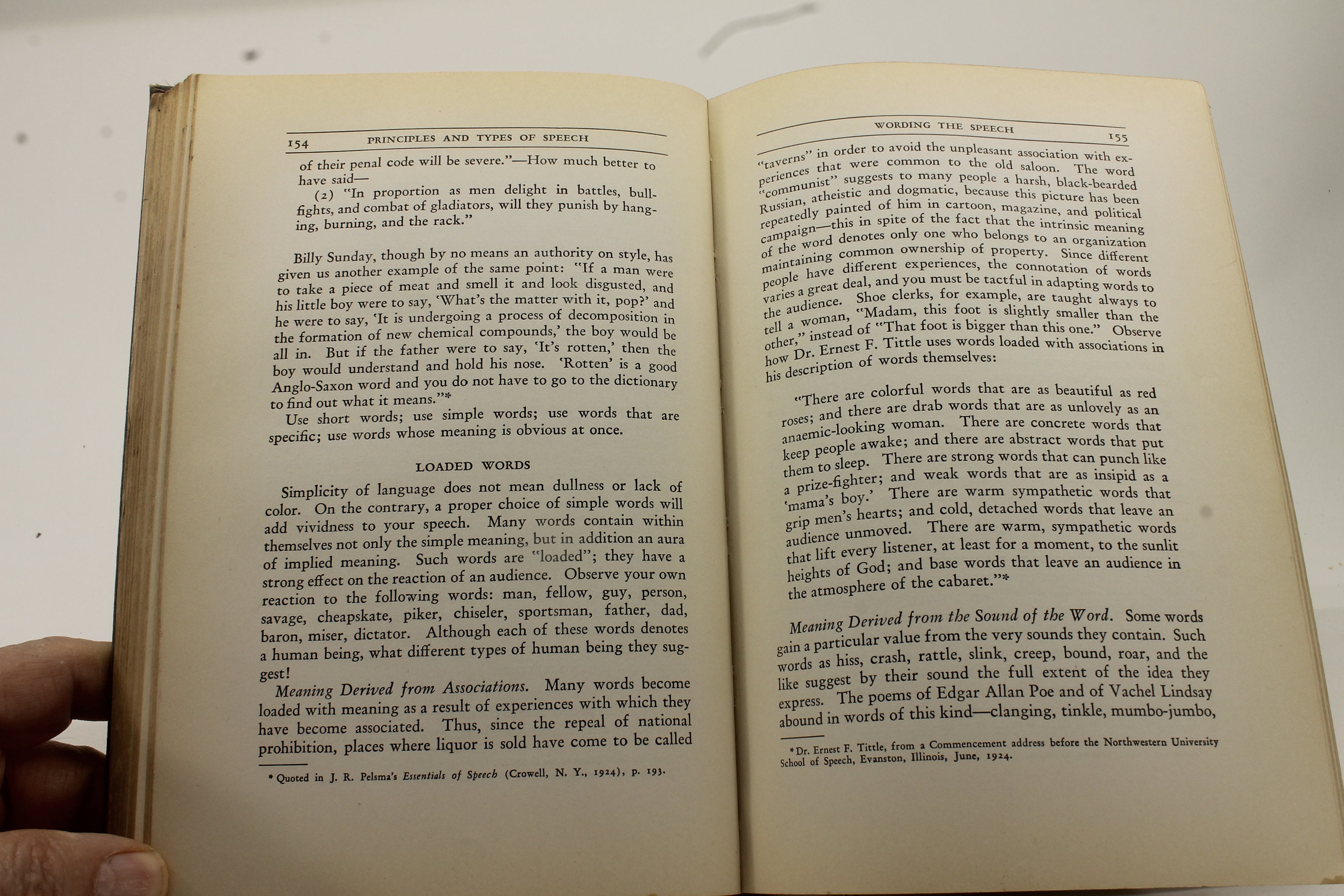 Principles and Types of Speech. Alan H. Monroe, Copyright 1935 - Etsy