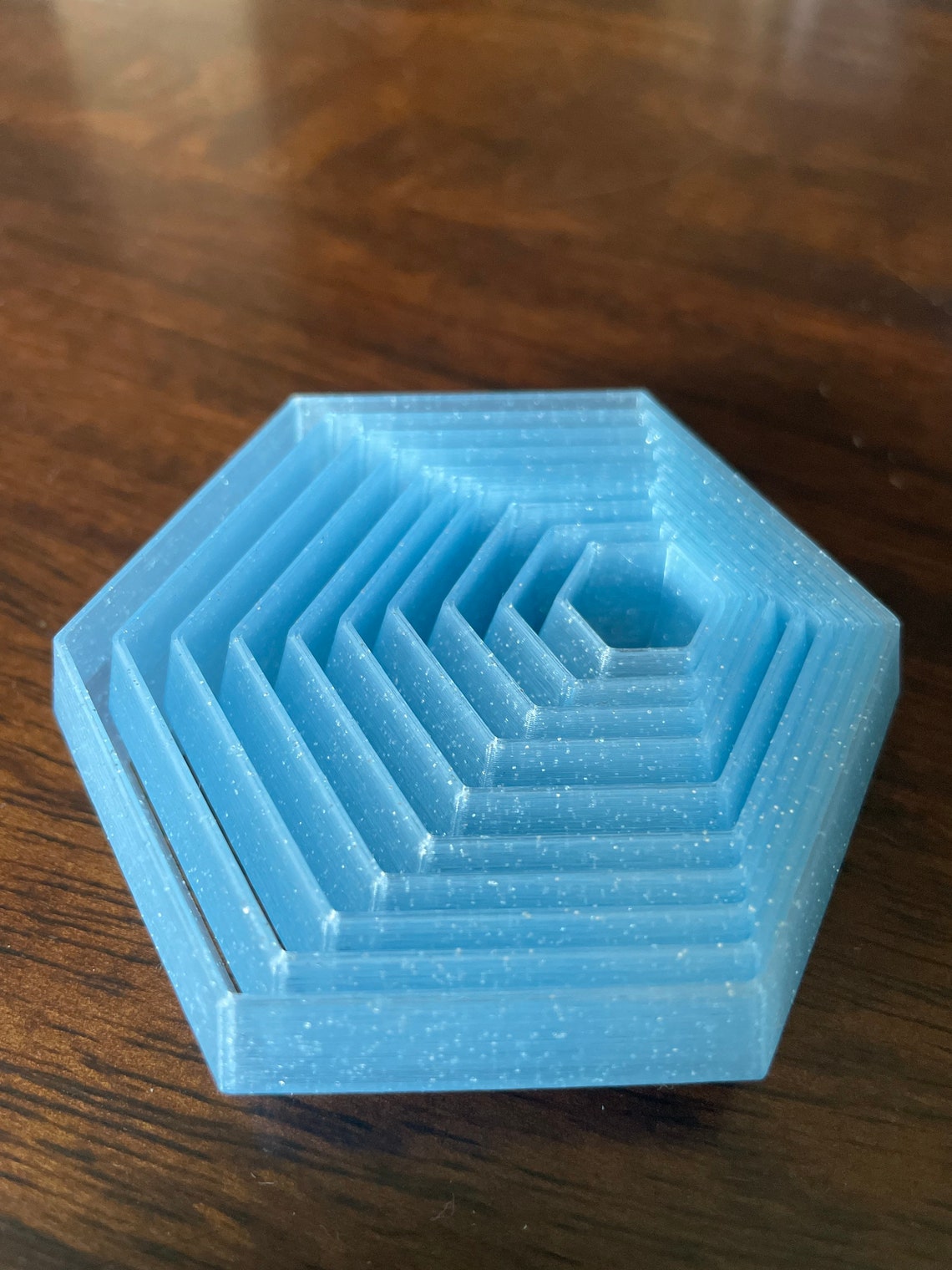 3D Printed Fidget Polygon Toy - Etsy