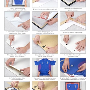 BASIC DIY Jersey Frame With Photo Window - Etsy