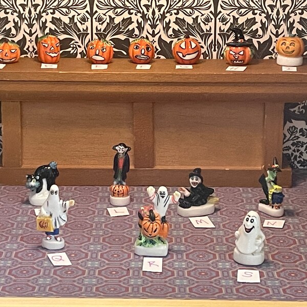 Halloween Miniatures - Etsy