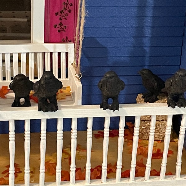 Miniature Crow - Etsy