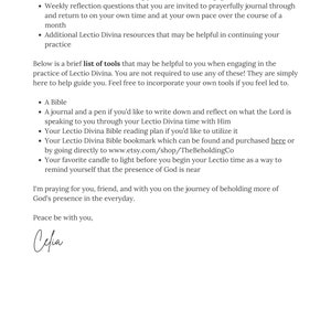 Lectio Divina Digital Guide | Lectio Divina Printable Guide | Lectio ...