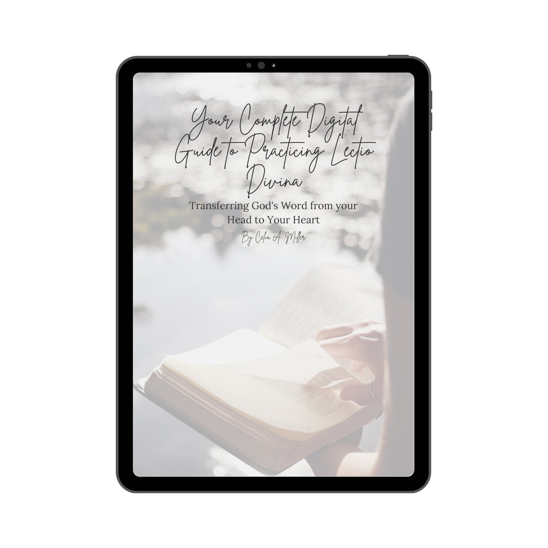 Lectio Divina Digital Guide: Bible Reading Plan (digital Download) - Etsy