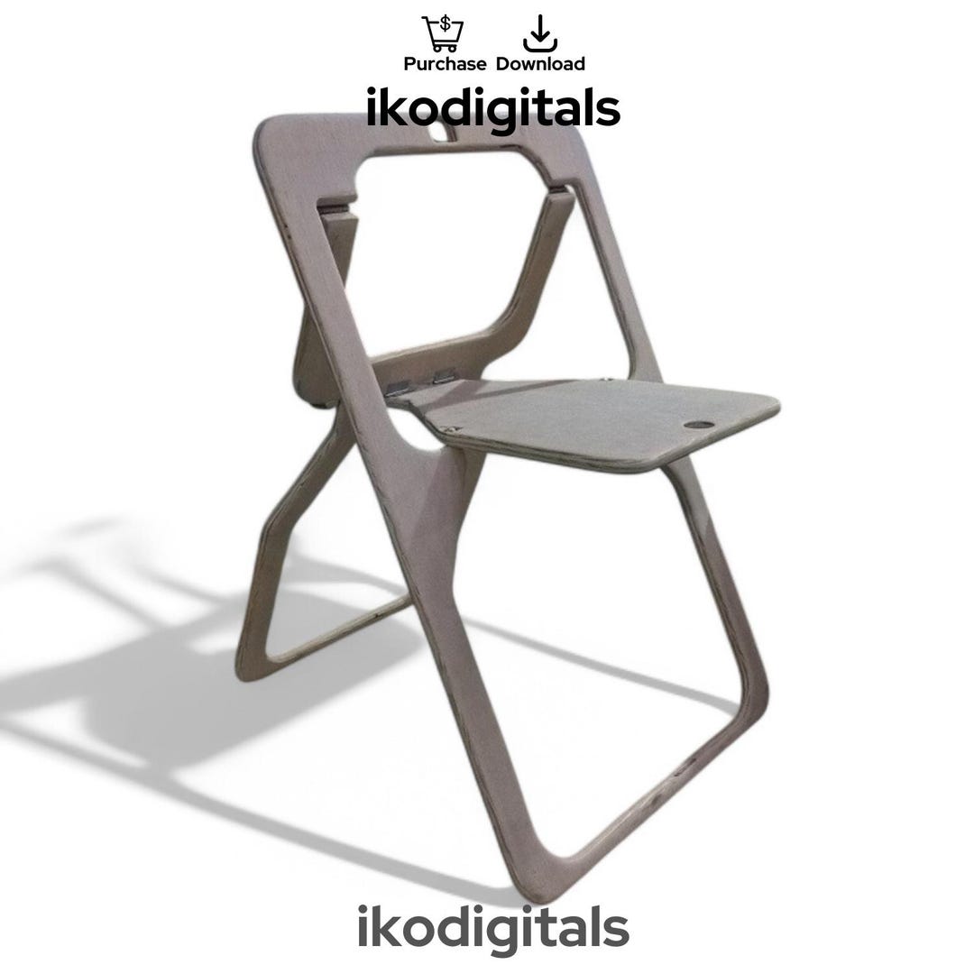 Cnc Cut Folding Foldaway Chair Files, DXF - Etsy