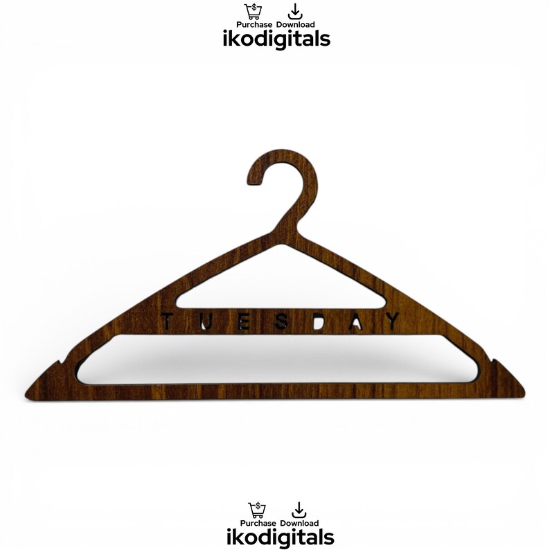 Laser Cut Custom Clothes Hanger (digital Download) - Etsy