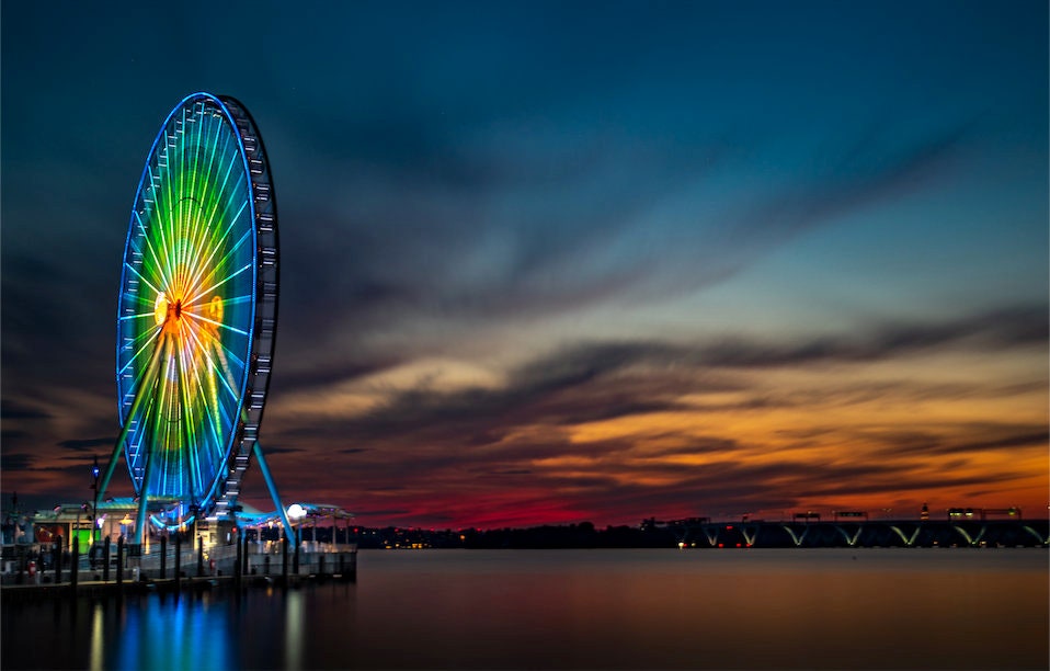 Capitol Ferris Wheel Art