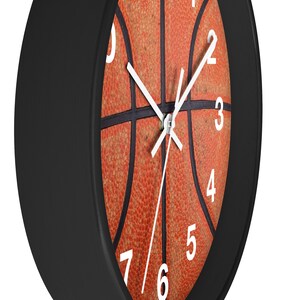Basketball Sports Wall Clock - Etsy