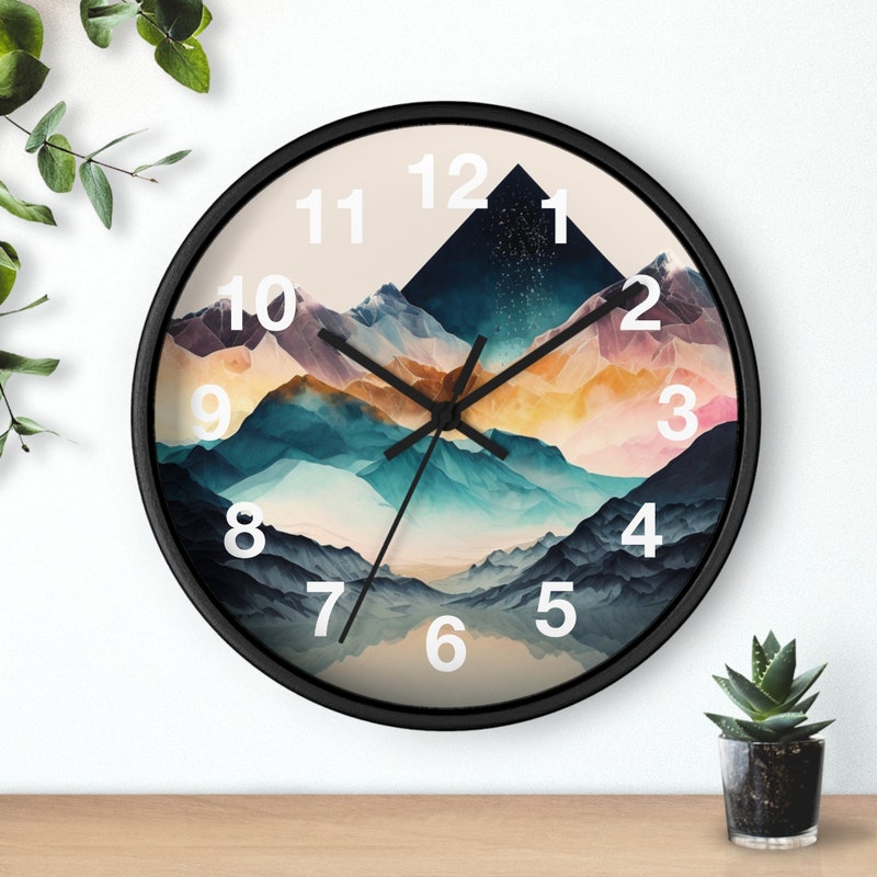 Art Wall Clock - Etsy