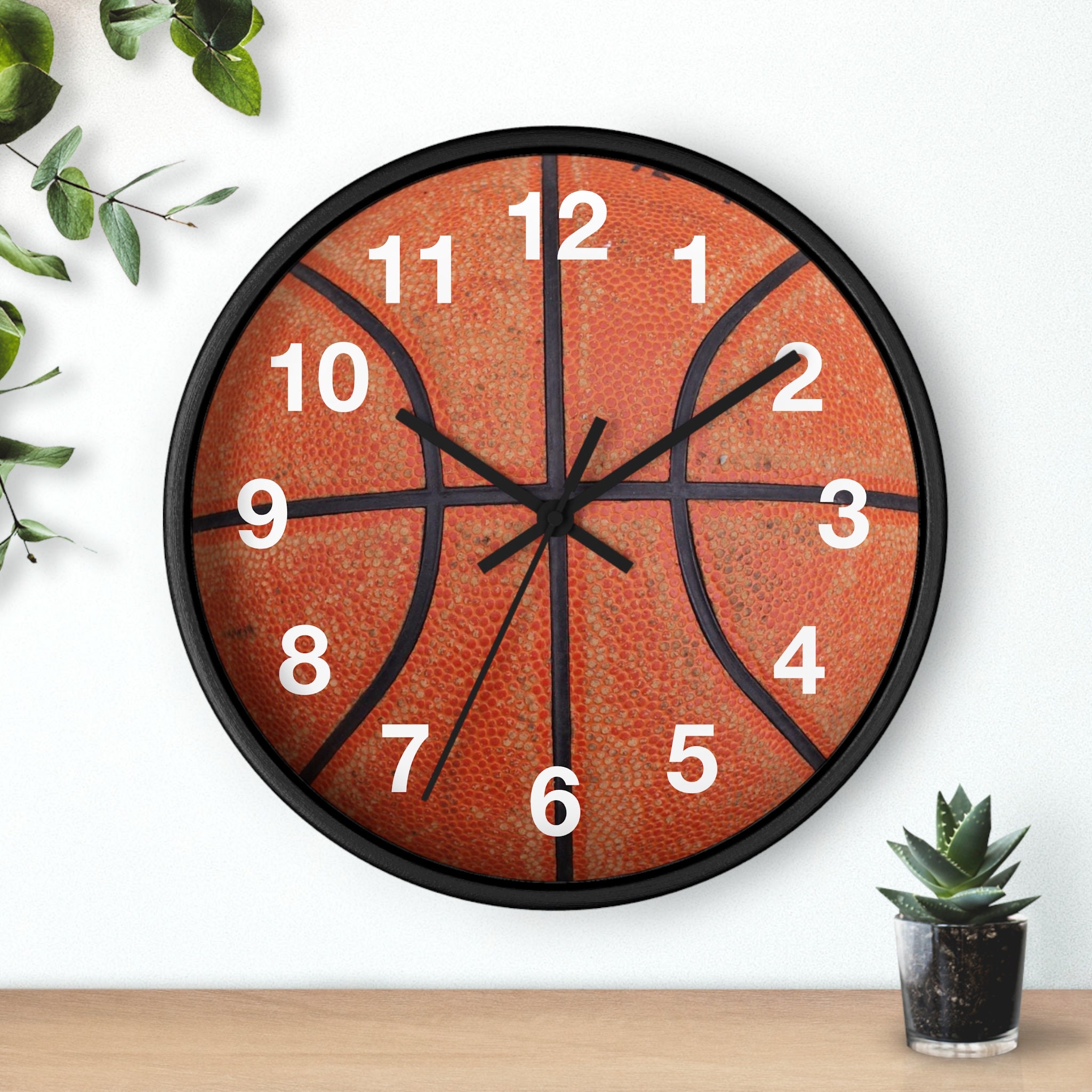 Basketball Sports Wall Clock - Etsy