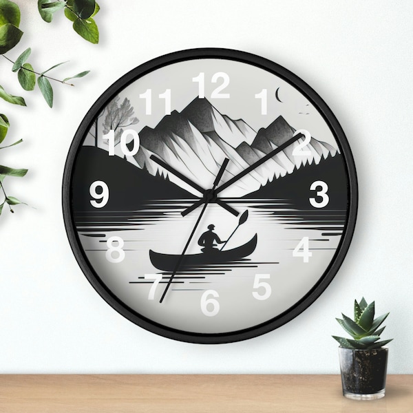 Canoe Wall Clock - Etsy