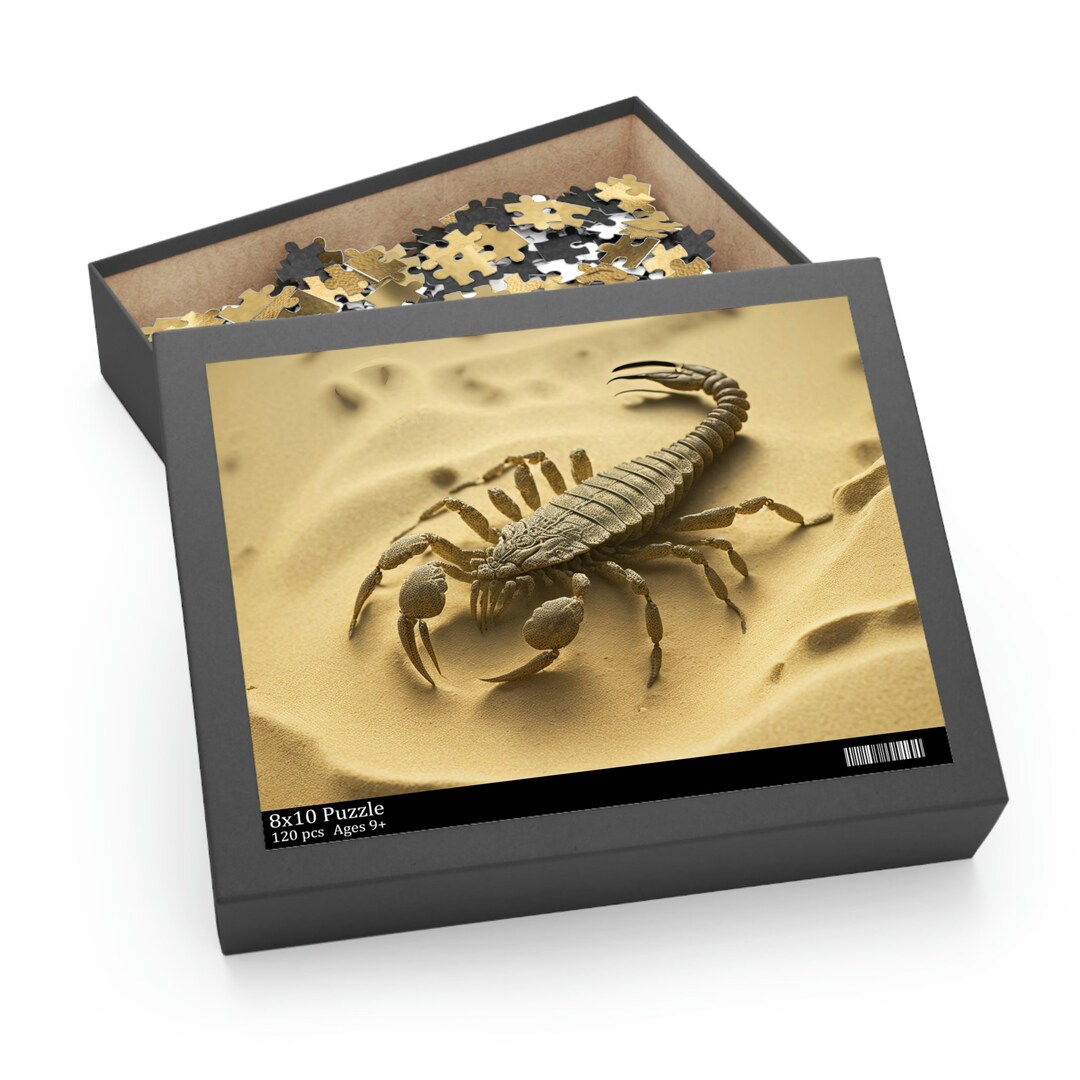 Scorpion Desert Sand Dune Puzzle (120, 500-piece) - Etsy