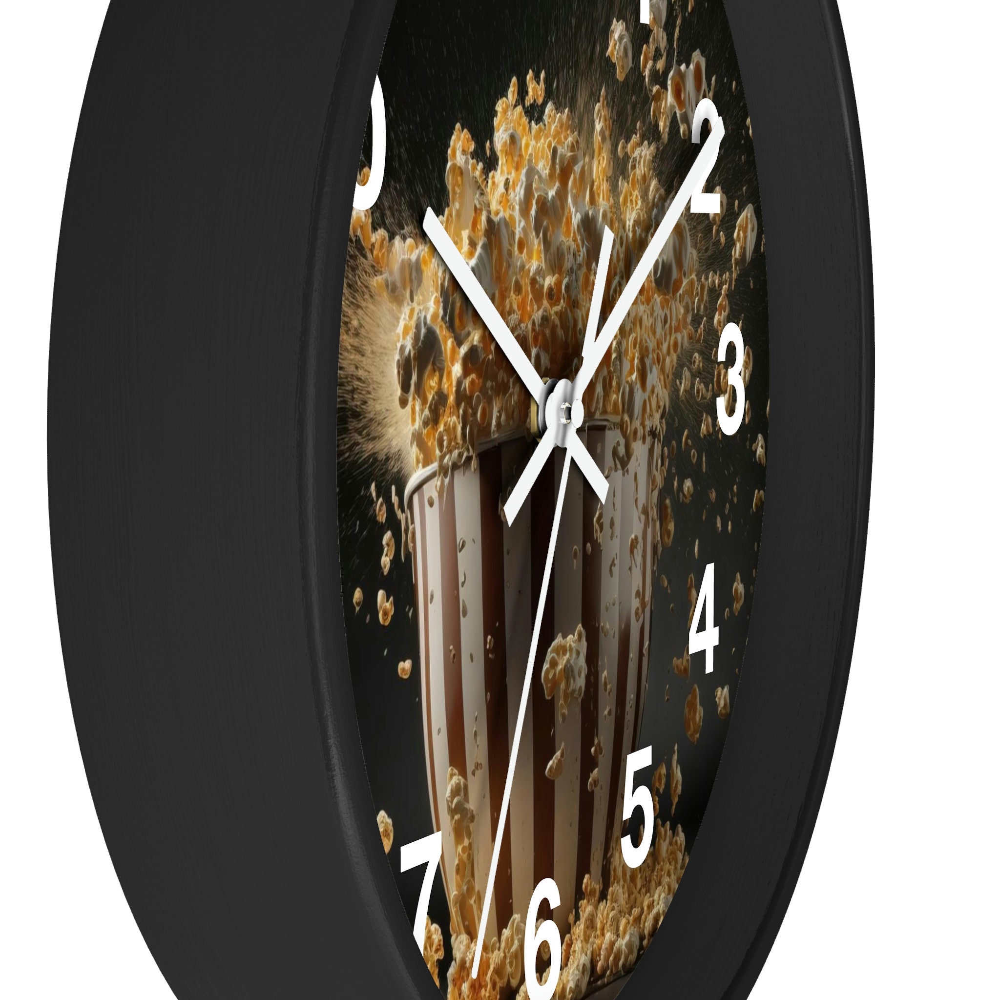 Popcorn Explosion Movie Room & Home Theater Wall Clock - Etsy