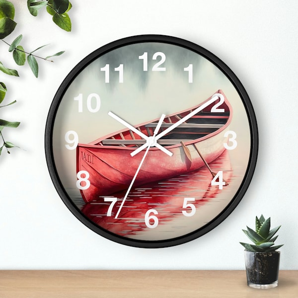 Canoe Wall Clock - Etsy